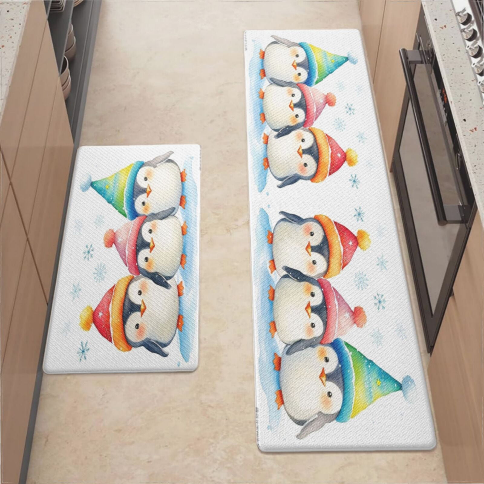 Anti Fatigue Cushioned Kitchen Mats For Floor, Waterproof Non Slip ...