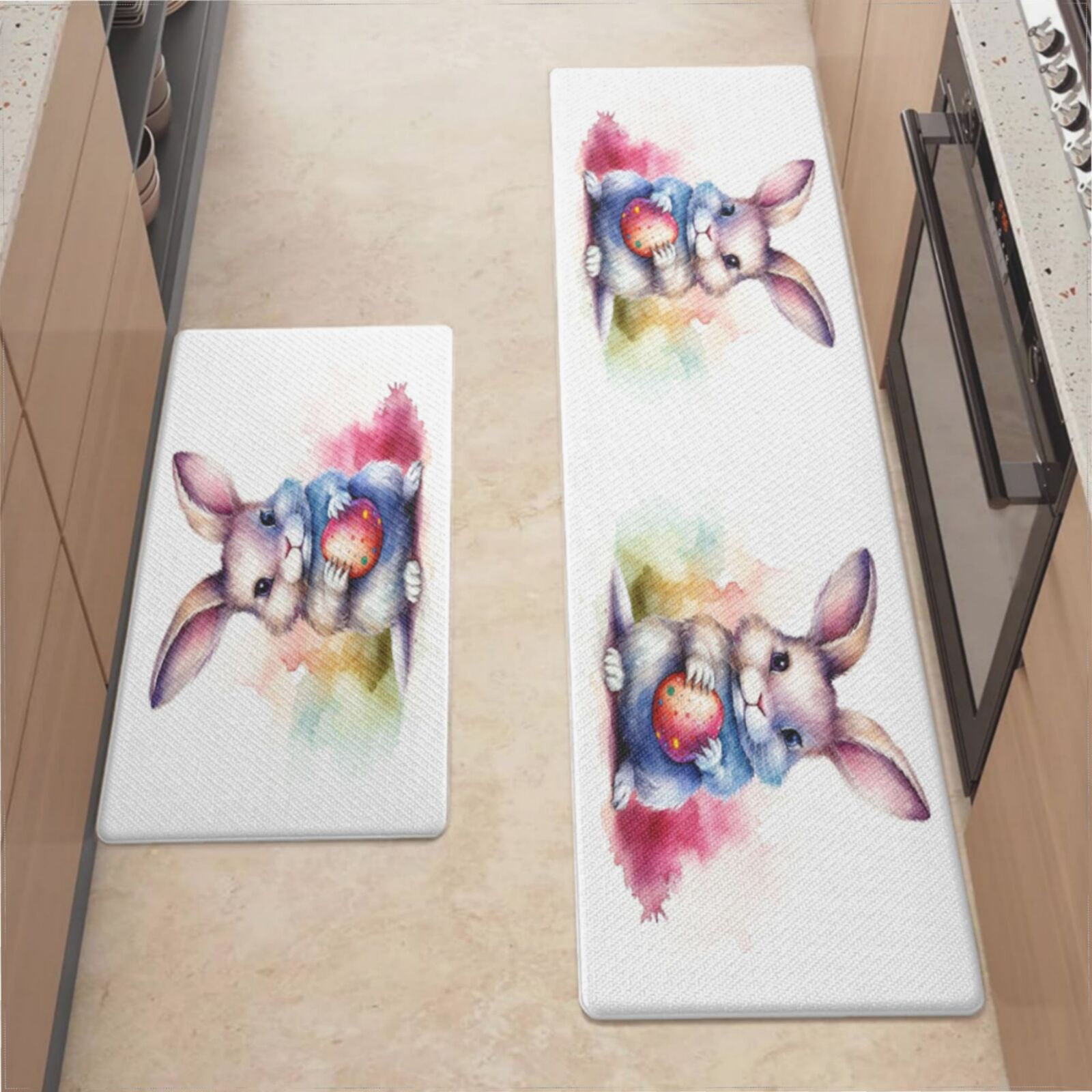 Anti Fatigue Cushioned Kitchen Mats For Floor, Waterproof Non Slip ...