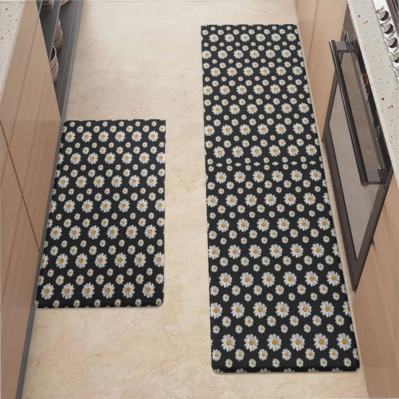 Anti Fatigue Cushioned Kitchen Mats For Floor, Waterproof Non Slip ...