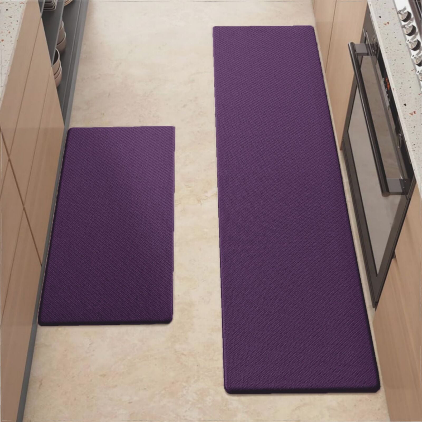 Anti Fatigue Cushioned Kitchen Mats For Floor, Waterproof Non Slip ...