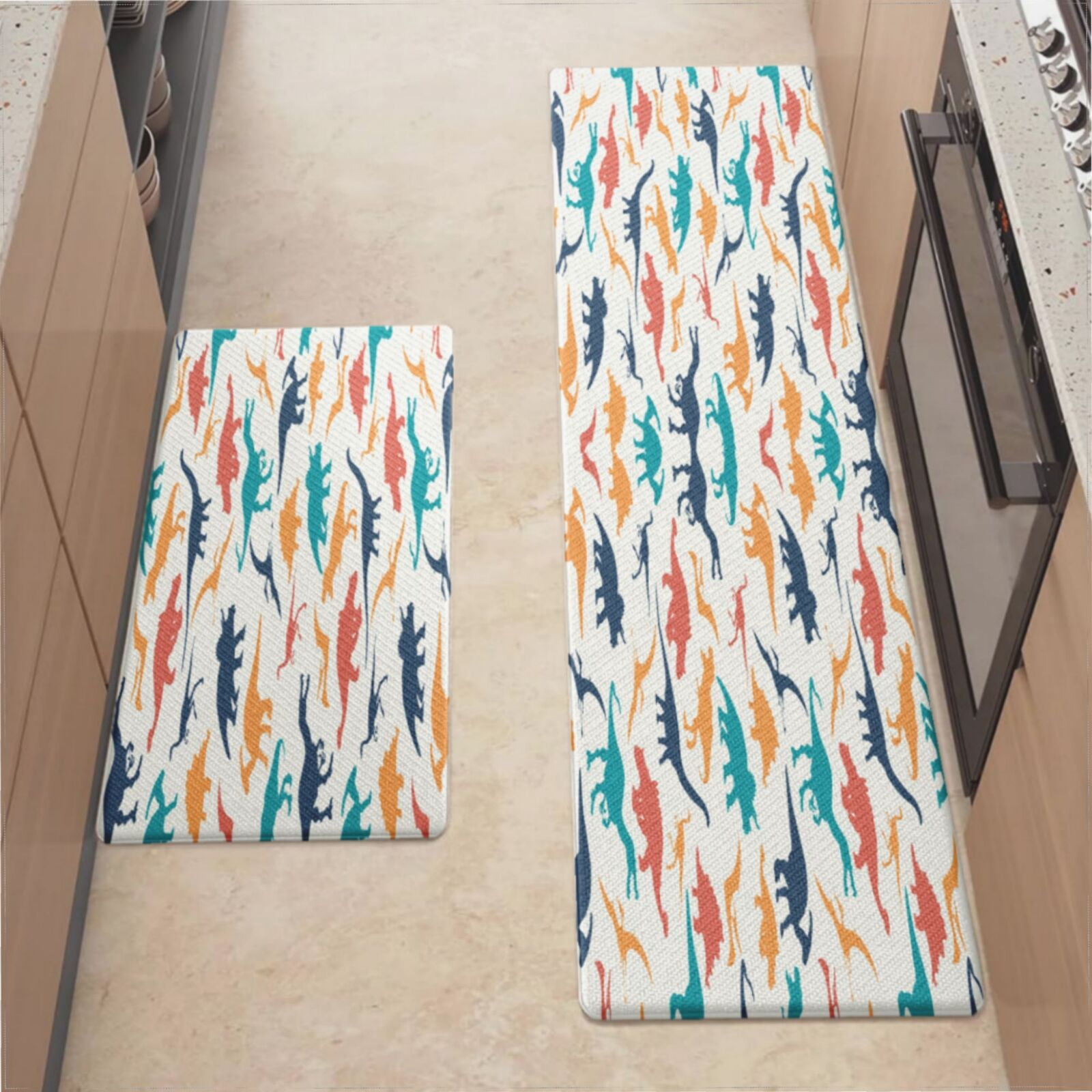 Anti Fatigue Cushioned Kitchen Mats For Floor, Waterproof Non Slip ...