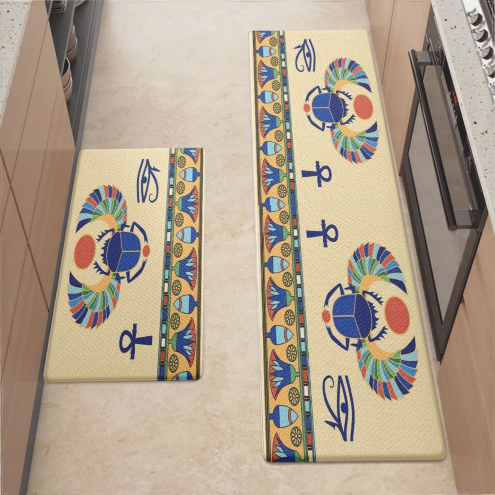 Anti Fatigue Cushioned Kitchen Mats For Floor, Waterproof Non Slip ...