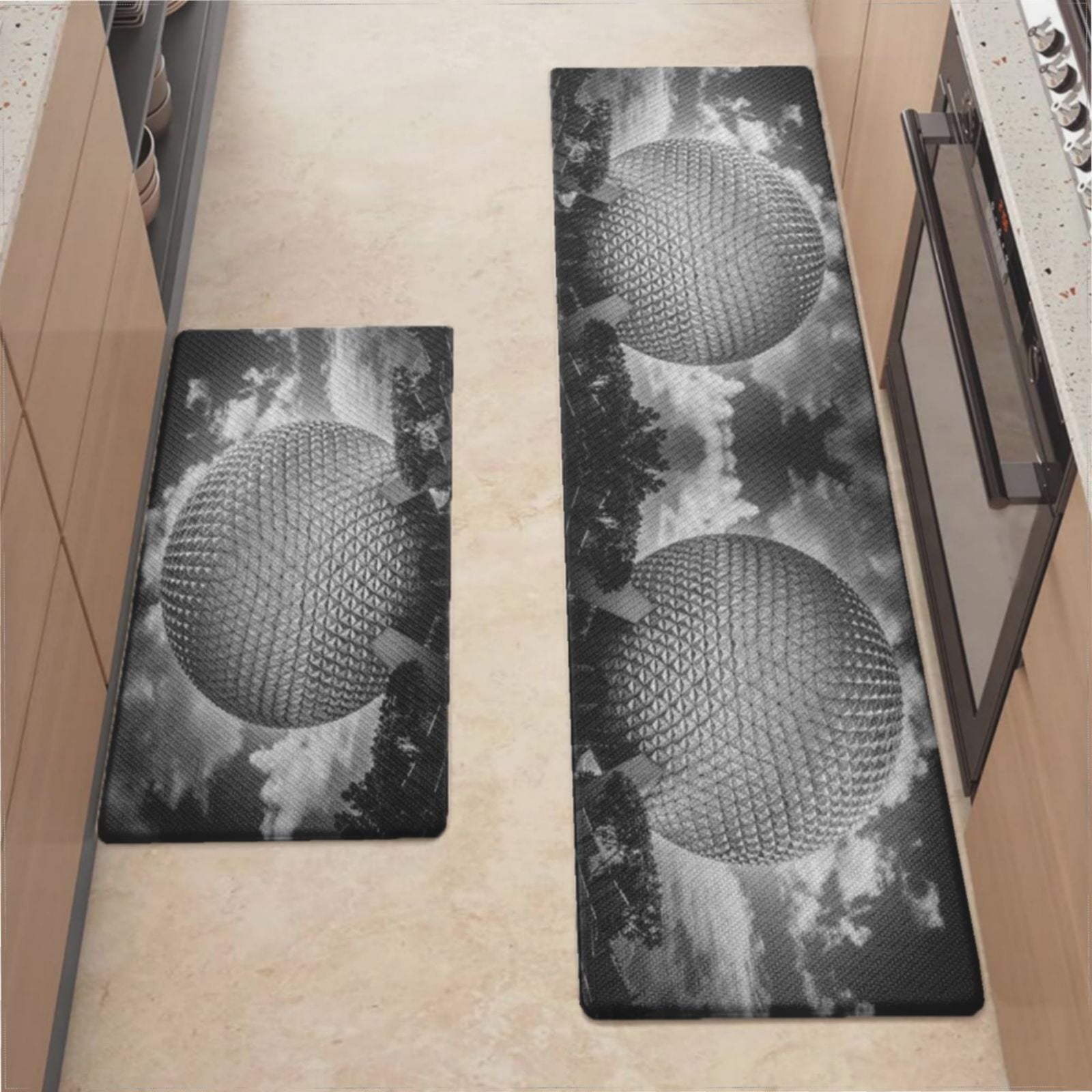 Anti Fatigue Cushioned Kitchen Mats For Floor, Waterproof Non Slip ...