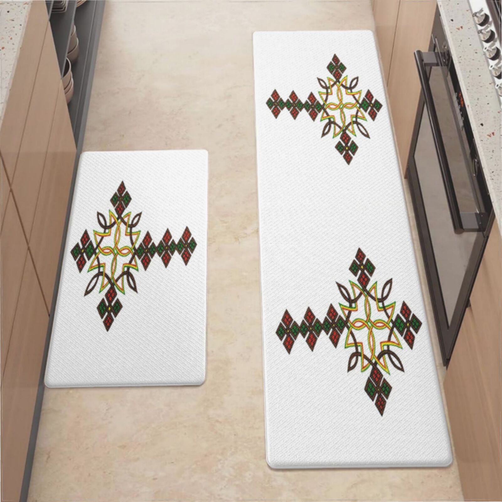Anti Fatigue Cushioned Kitchen Mats For Floor, Waterproof Non Slip ...