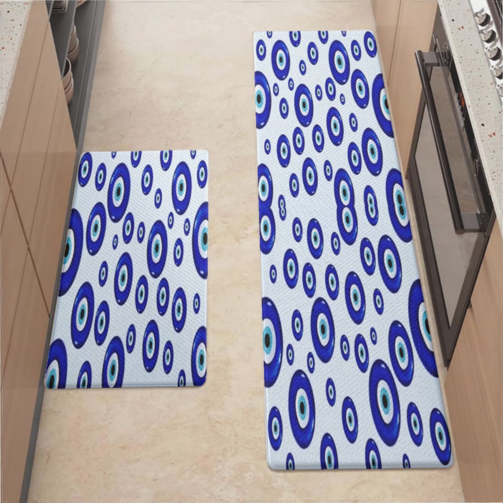 Anti Fatigue Cushioned Kitchen Mats For Floor, Waterproof Non Slip ...