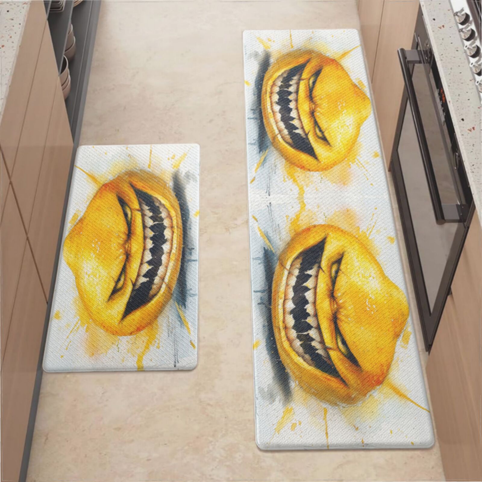Anti Fatigue Cushioned Kitchen Mats For Floor, Waterproof Non Slip ...