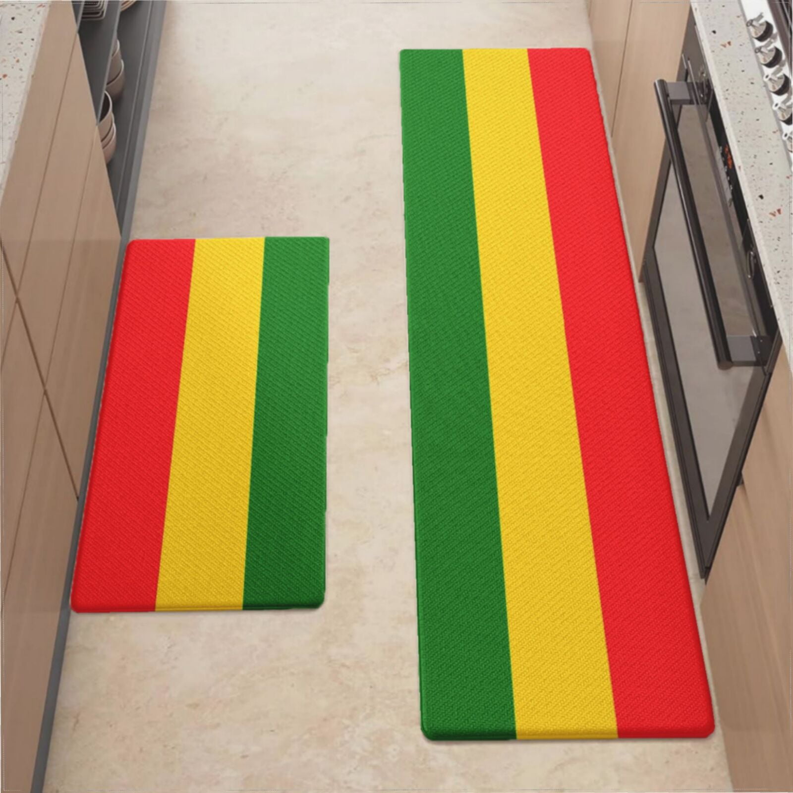 Anti Fatigue Cushioned Kitchen Mats For Floor, Waterproof Non Slip ...