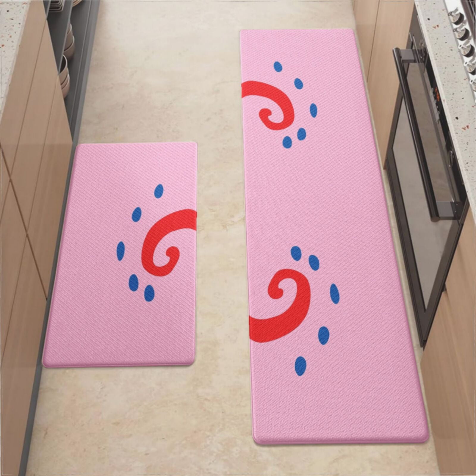 Anti Fatigue Cushioned Kitchen Mats For Floor, Waterproof Non Slip ...