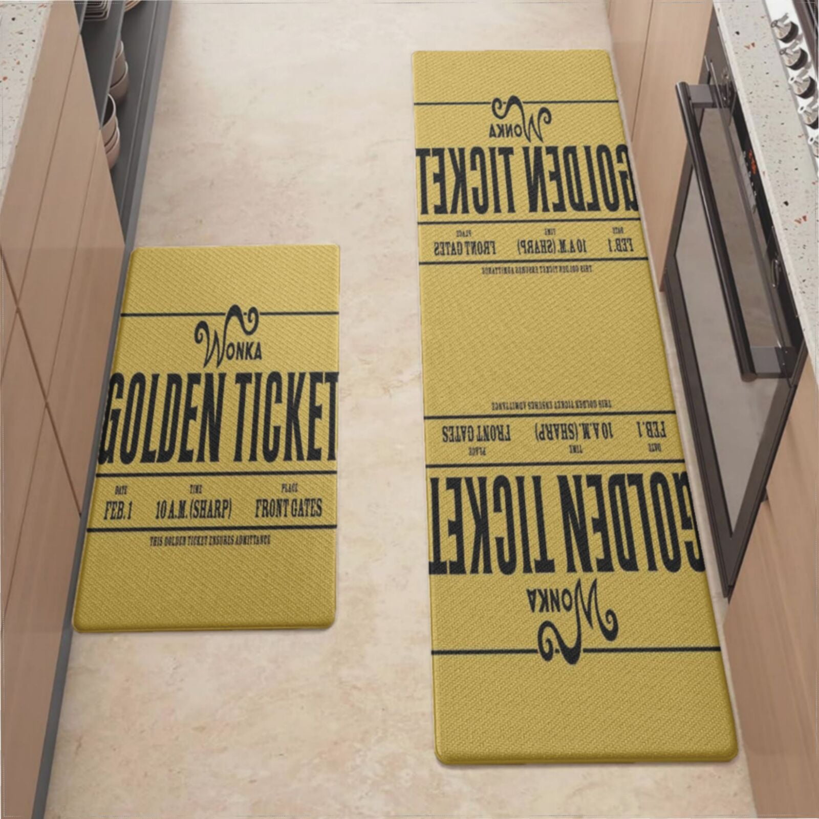 Anti Fatigue Cushioned Kitchen Mats For Floor, Waterproof Non Slip ...