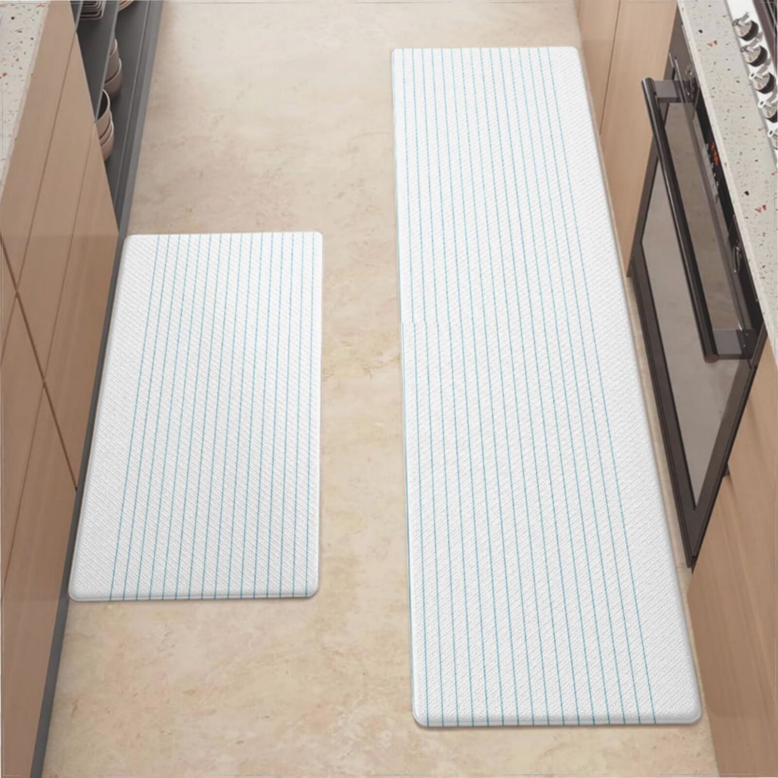 Anti Fatigue Cushioned Kitchen Mats For Floor, Waterproof Non Slip ...