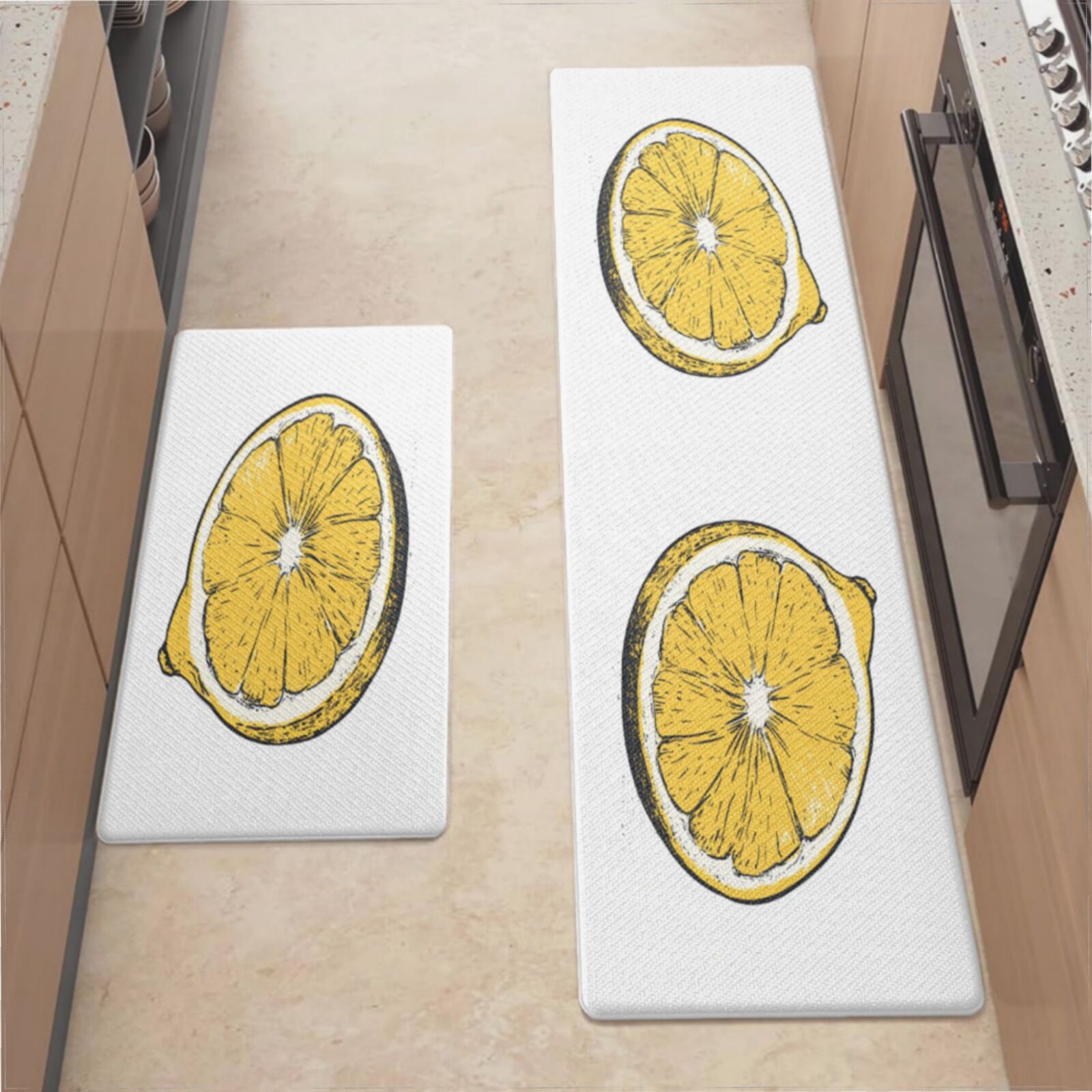 Anti Fatigue Cushioned Kitchen Mats For Floor, Waterproof Non Slip ...