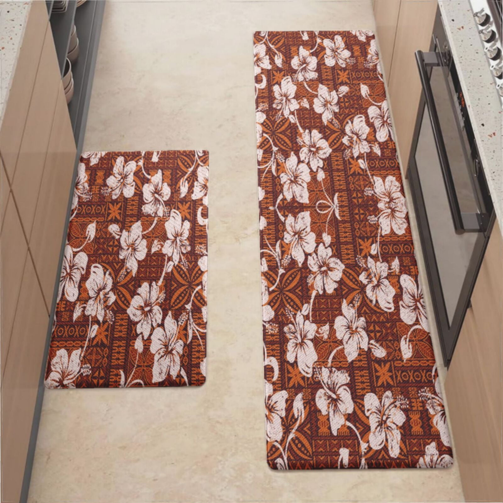Anti Fatigue Cushioned Kitchen Mats For Floor, Waterproof Non Slip ...