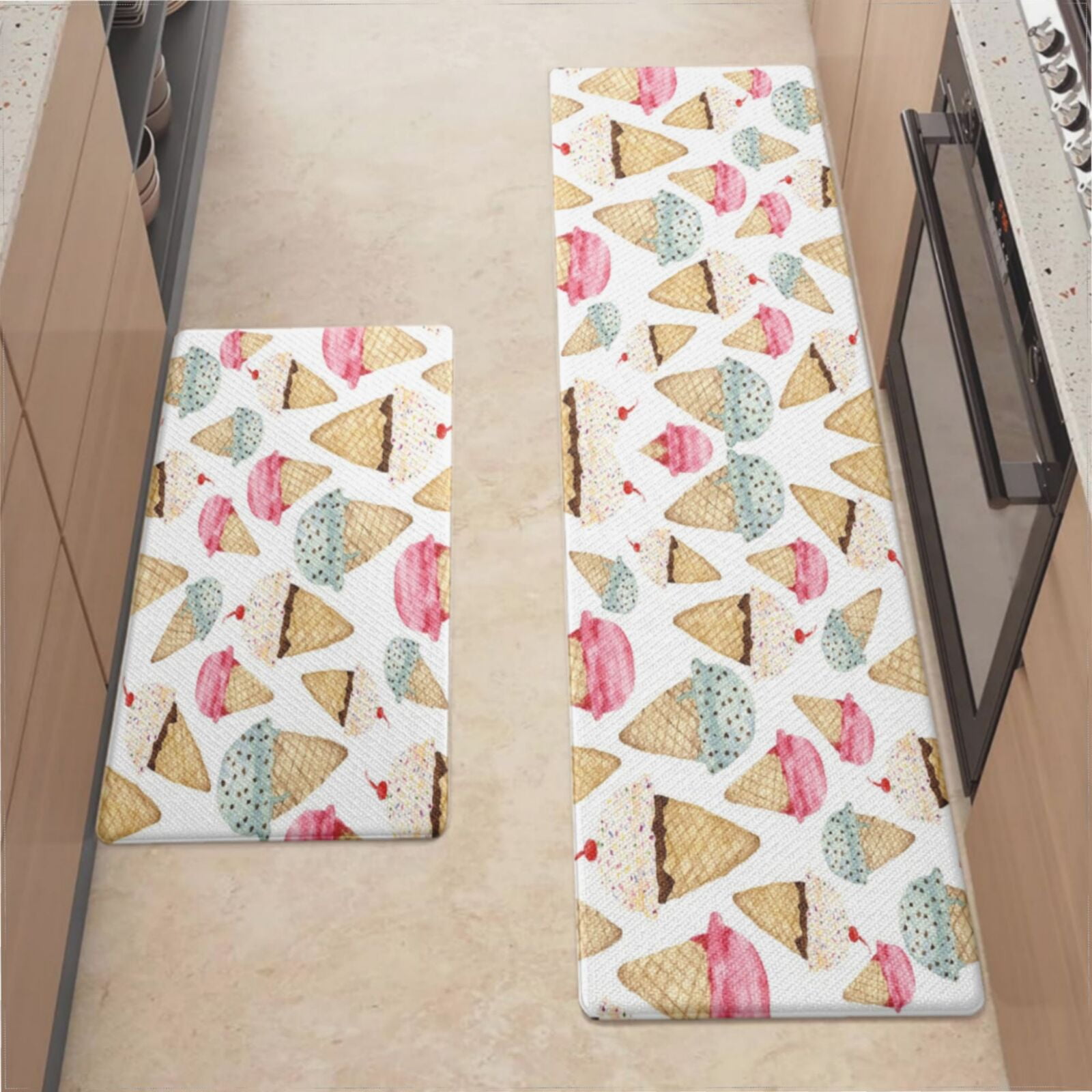 Anti Fatigue Cushioned Kitchen Mats For Floor, Waterproof Non Slip ...