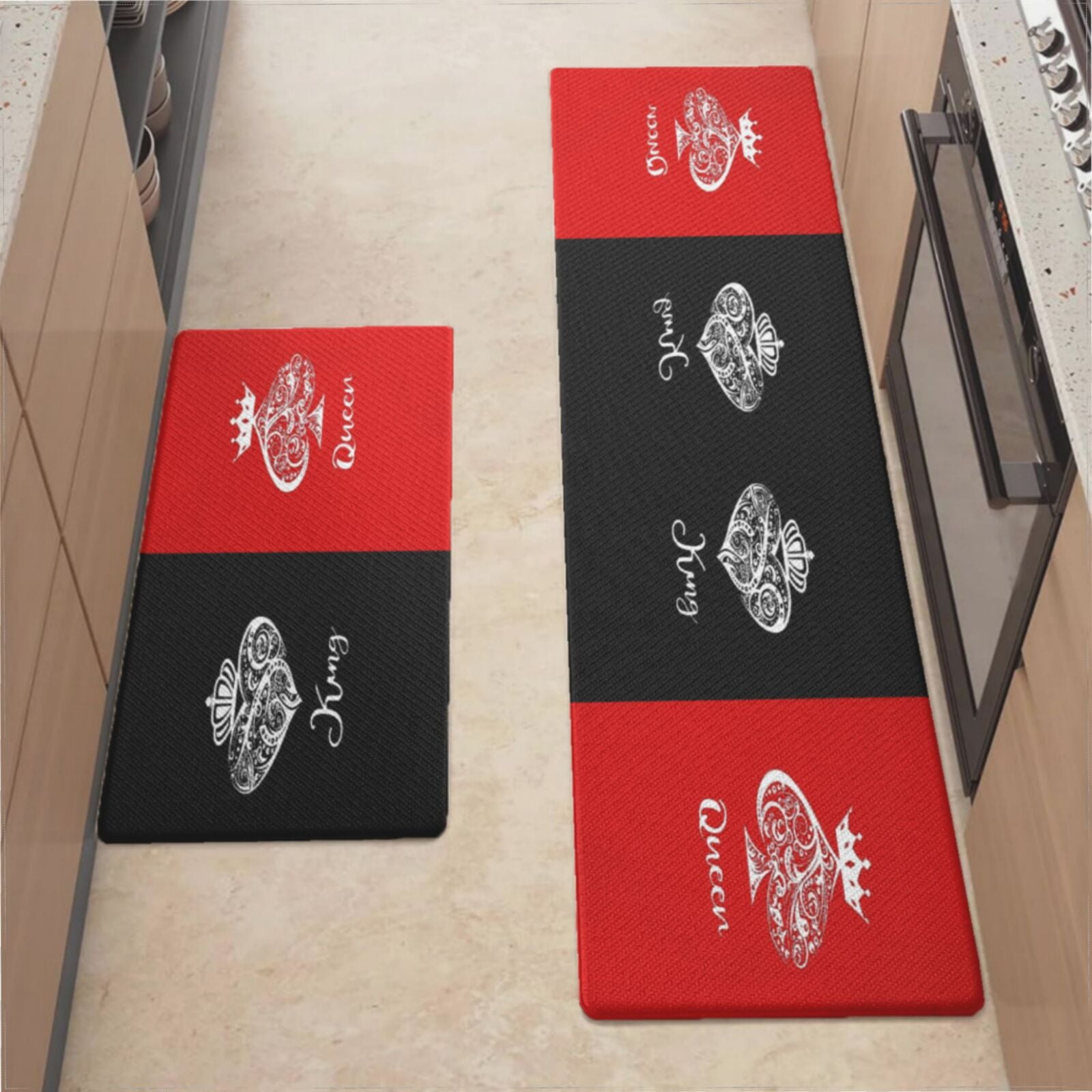 Anti Fatigue Cushioned Kitchen Mats For Floor, Waterproof Non Slip ...