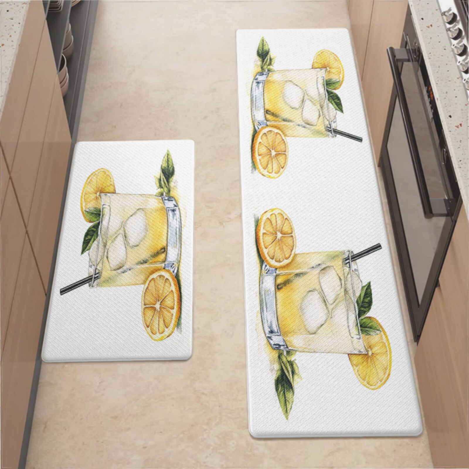 Anti Fatigue Cushioned Kitchen Mats For Floor, Waterproof Non Slip ...