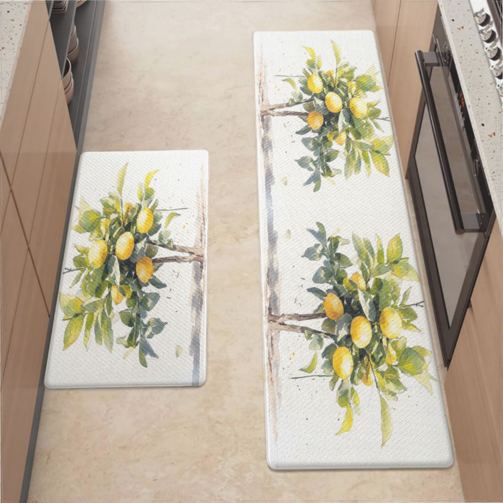 Anti Fatigue Cushioned Kitchen Mats For Floor, Waterproof Non Slip ...