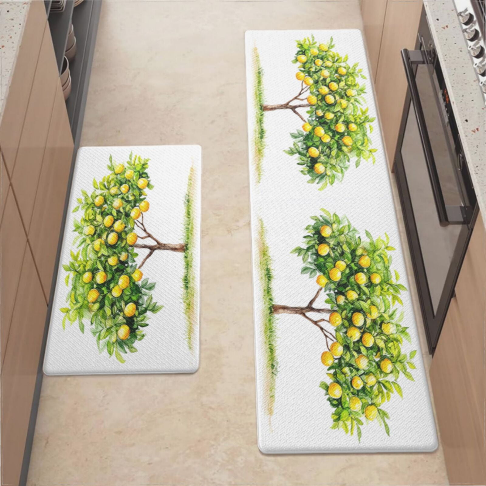 Anti Fatigue Cushioned Kitchen Mats For Floor, Waterproof Non Slip ...