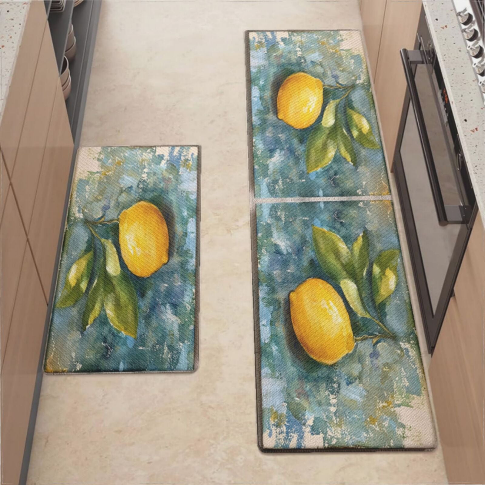 Anti Fatigue Cushioned Kitchen Mats For Floor, Waterproof Non Slip ...