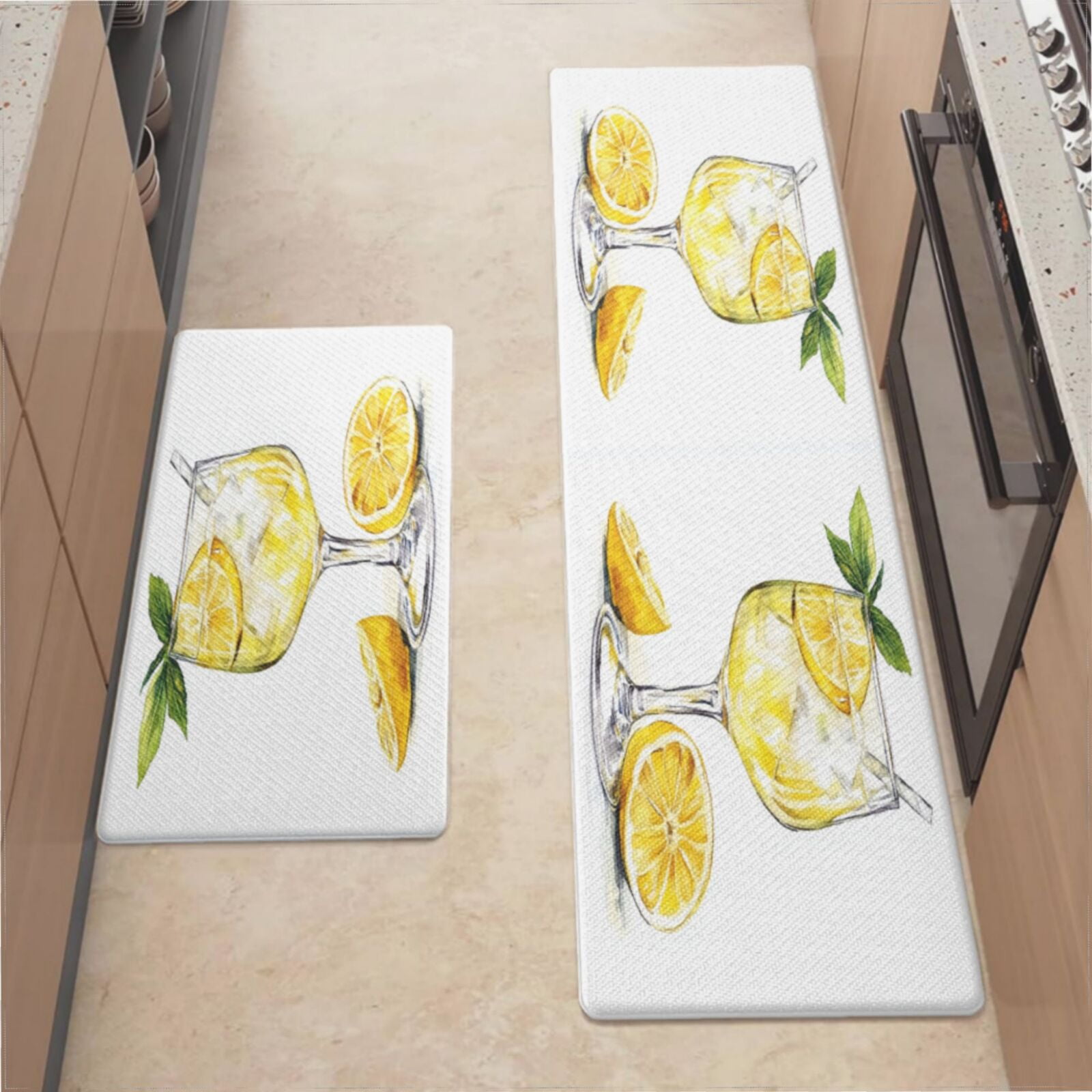 Anti Fatigue Cushioned Kitchen Mats For Floor, Waterproof Non Slip ...