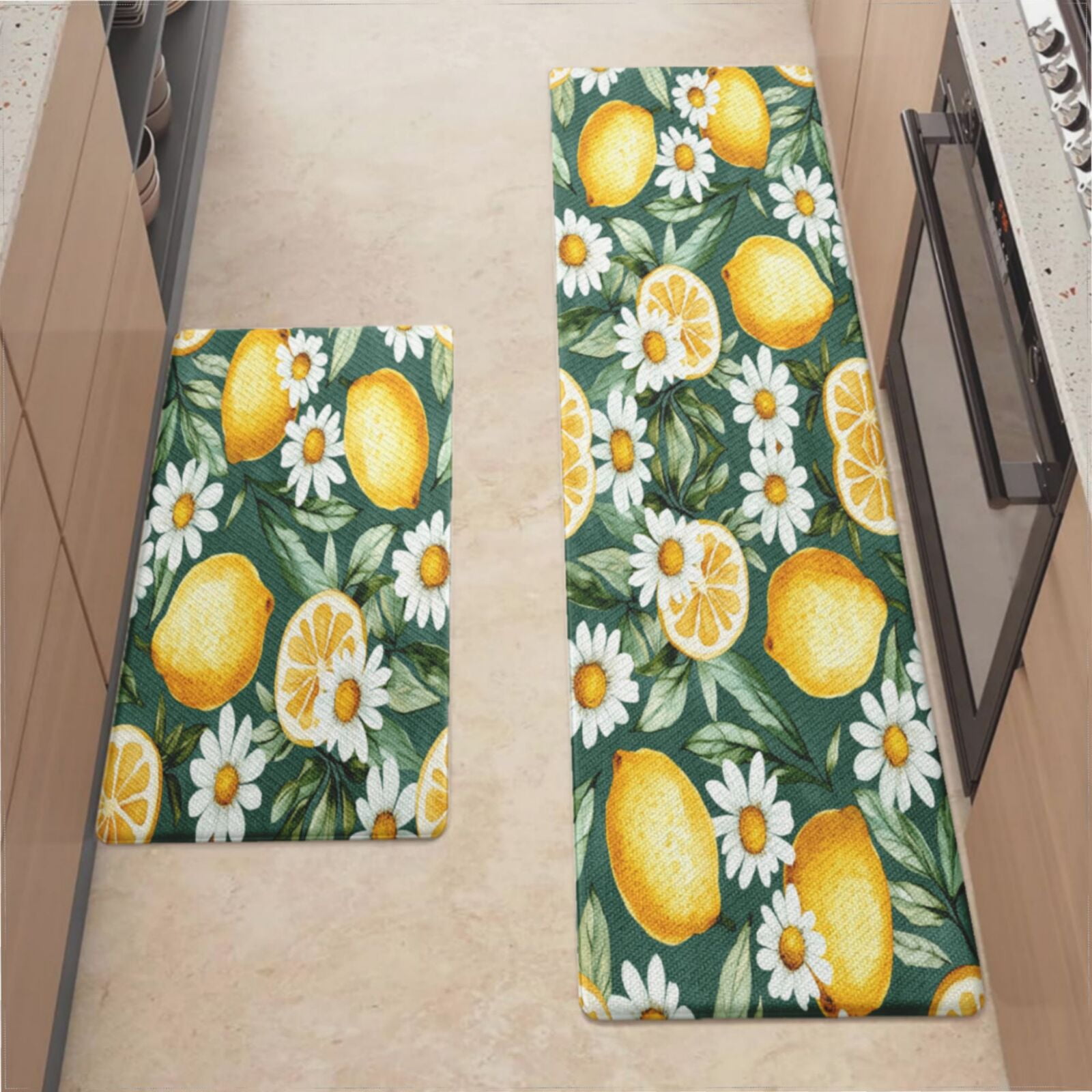 Anti Fatigue Cushioned Kitchen Mats For Floor, Waterproof Non Slip ...