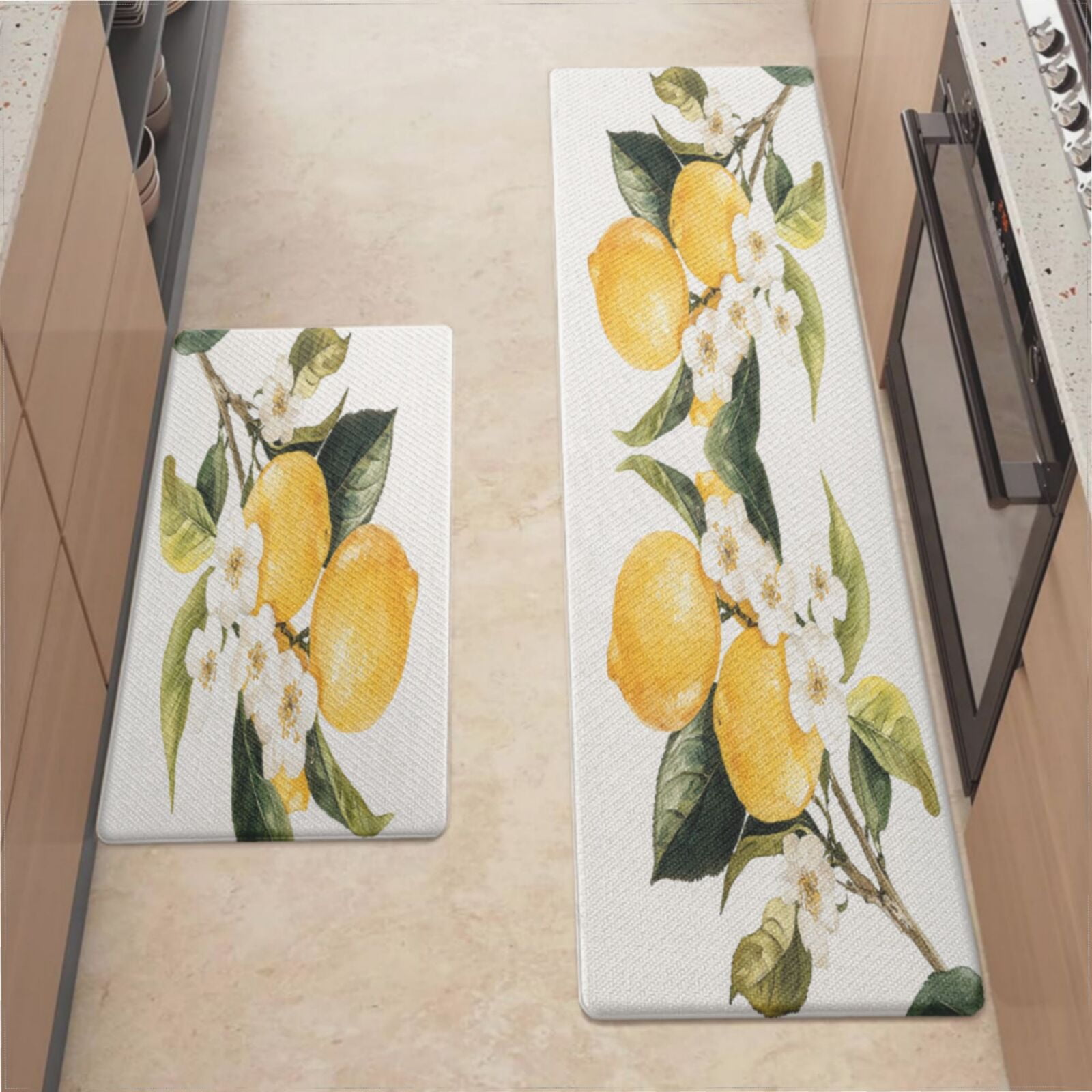Anti Fatigue Cushioned Kitchen Mats For Floor, Waterproof Non Slip ...