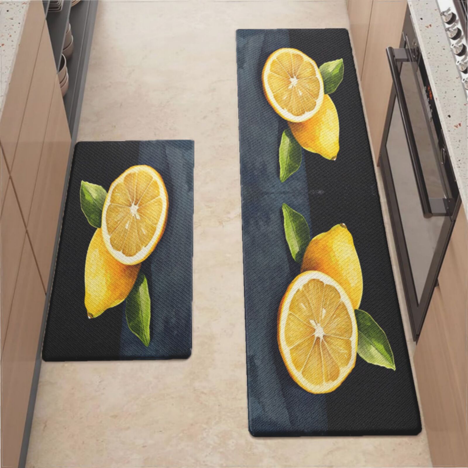 Anti Fatigue Cushioned Kitchen Mats For Floor, Waterproof Non Slip ...