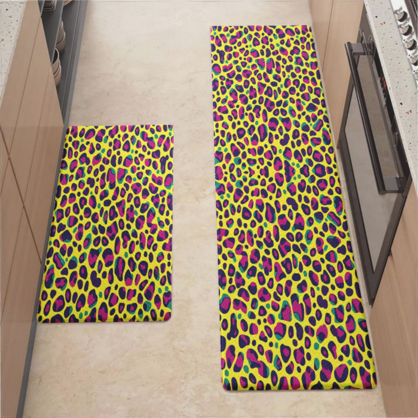 Anti Fatigue Cushioned Kitchen Mats For Floor, Waterproof Non Slip ...