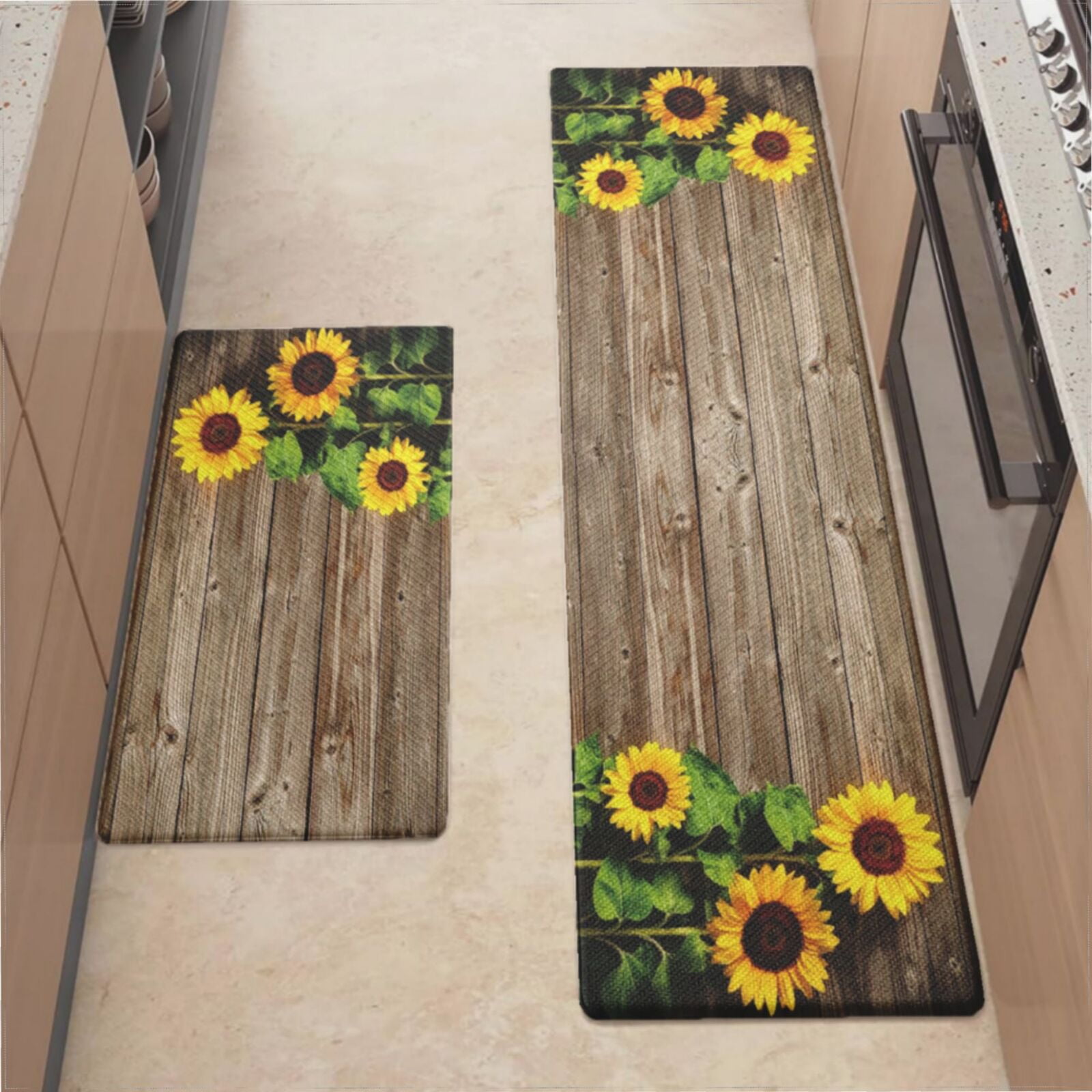 Anti Fatigue Cushioned Kitchen Mats For Floor, Waterproof Non Slip ...