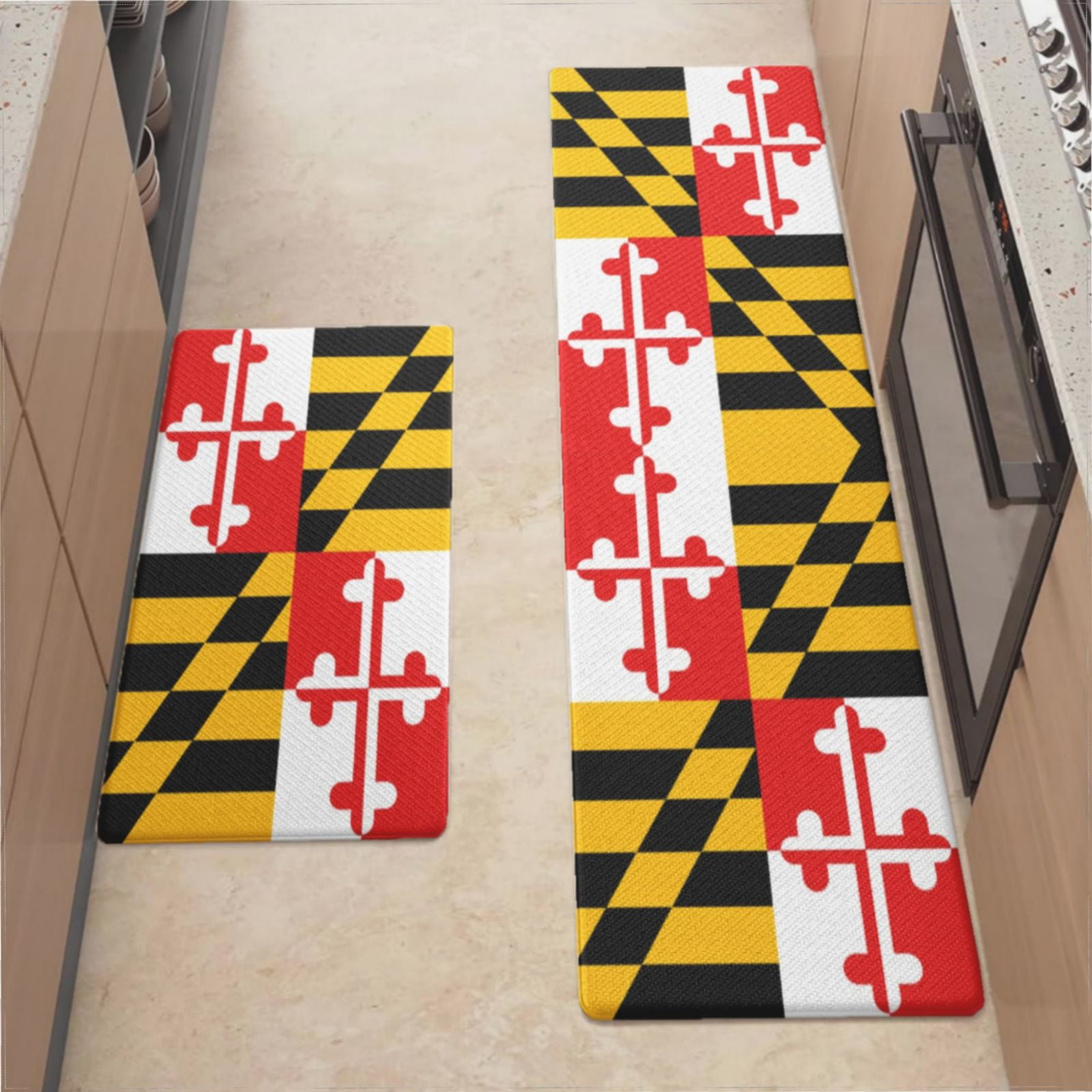 Anti Fatigue Cushioned Kitchen Mats For Floor, Waterproof Non Slip ...