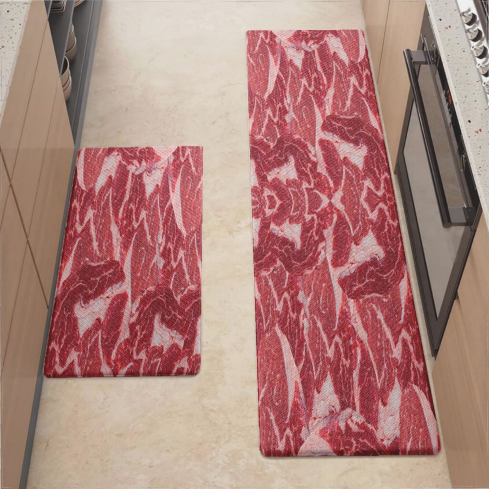 Anti Fatigue Cushioned Kitchen Mats For Floor, Waterproof Non Slip ...