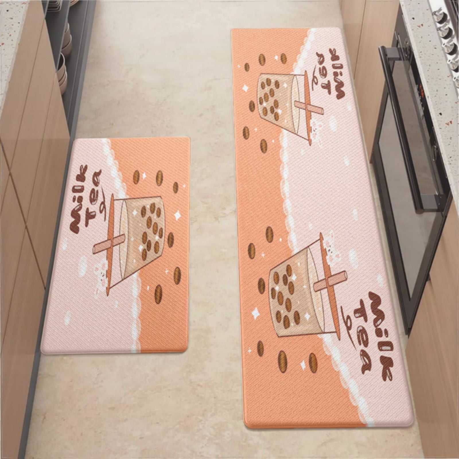 Anti Fatigue Cushioned Kitchen Mats For Floor, Waterproof Non Slip ...