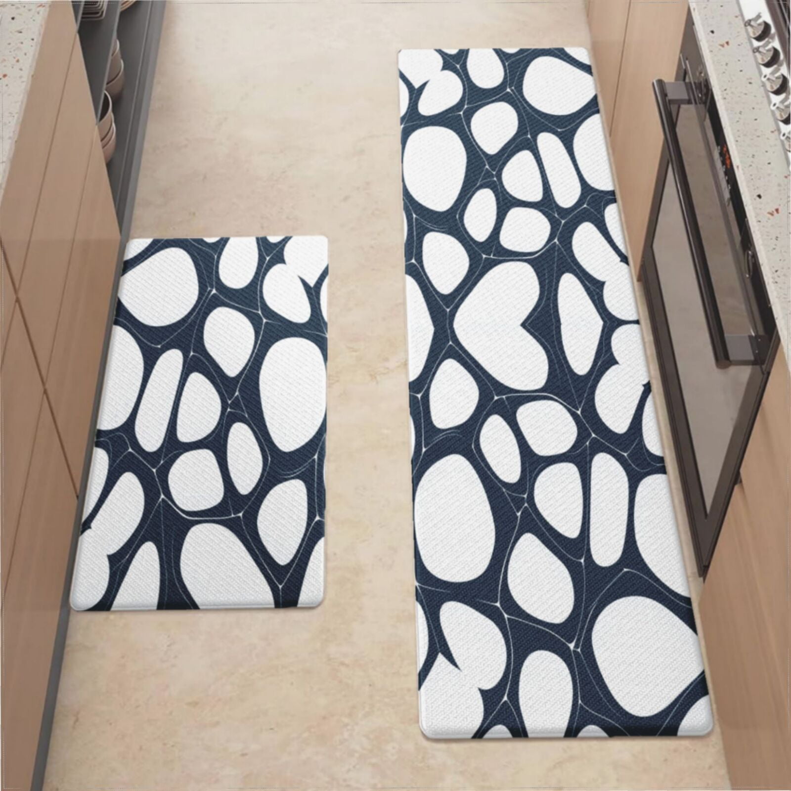 Anti Fatigue Cushioned Kitchen Mats For Floor, Waterproof Non Slip ...