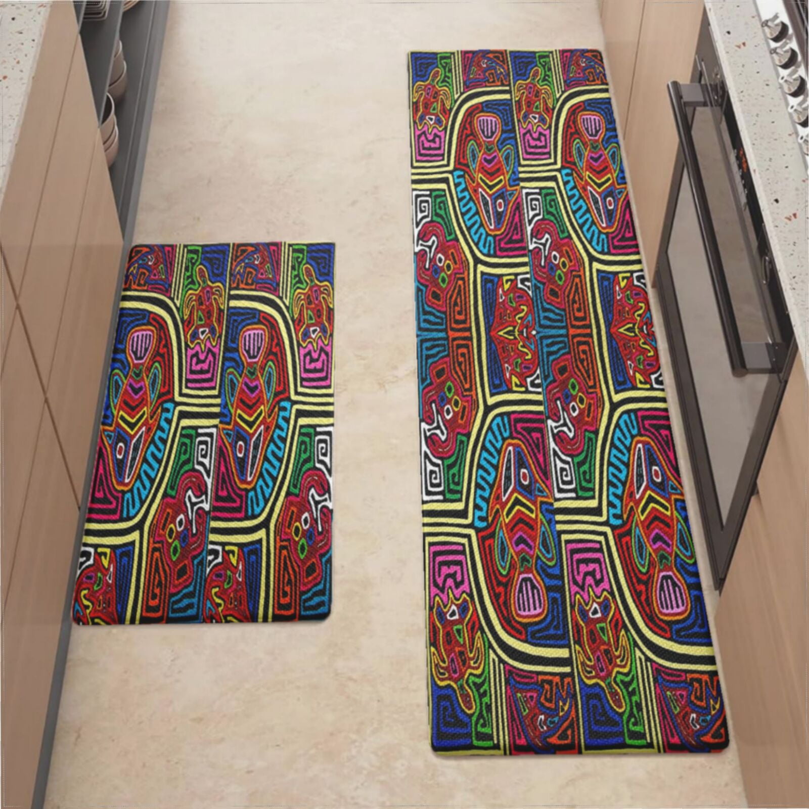 Anti Fatigue Cushioned Kitchen Mats For Floor, Waterproof Non Slip ...