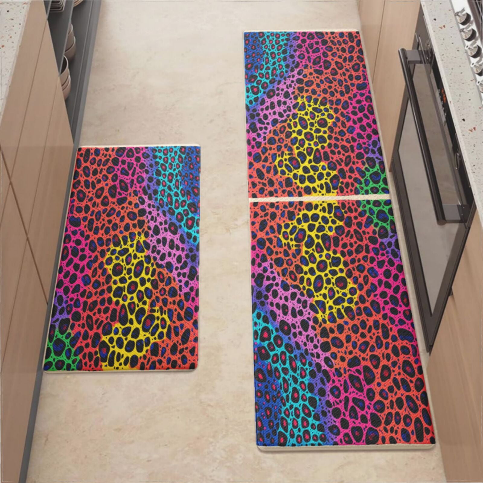 Anti Fatigue Cushioned Kitchen Mats For Floor, Waterproof Non Slip ...