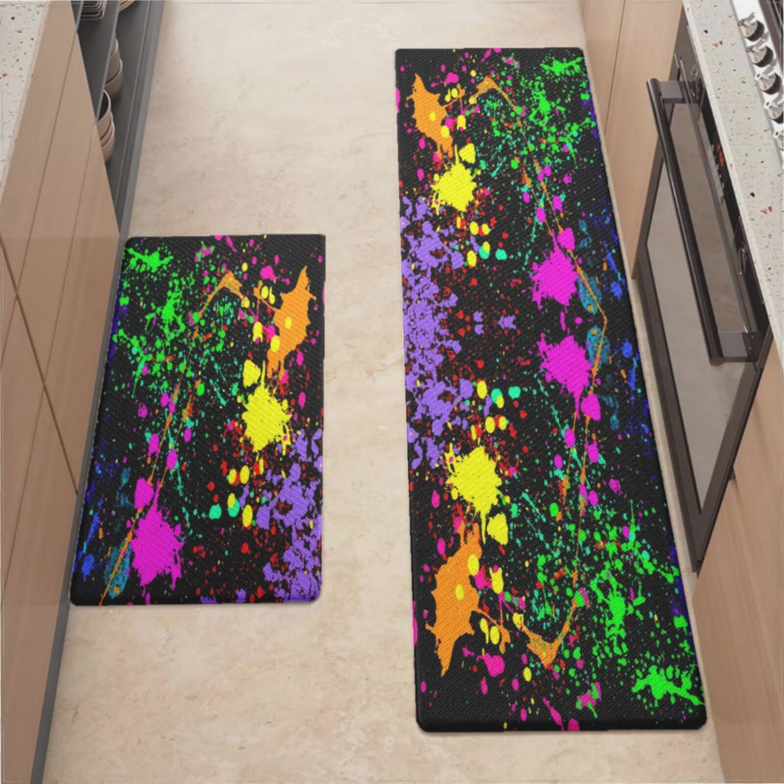Anti Fatigue Cushioned Kitchen Mats For Floor, Waterproof Non Slip ...