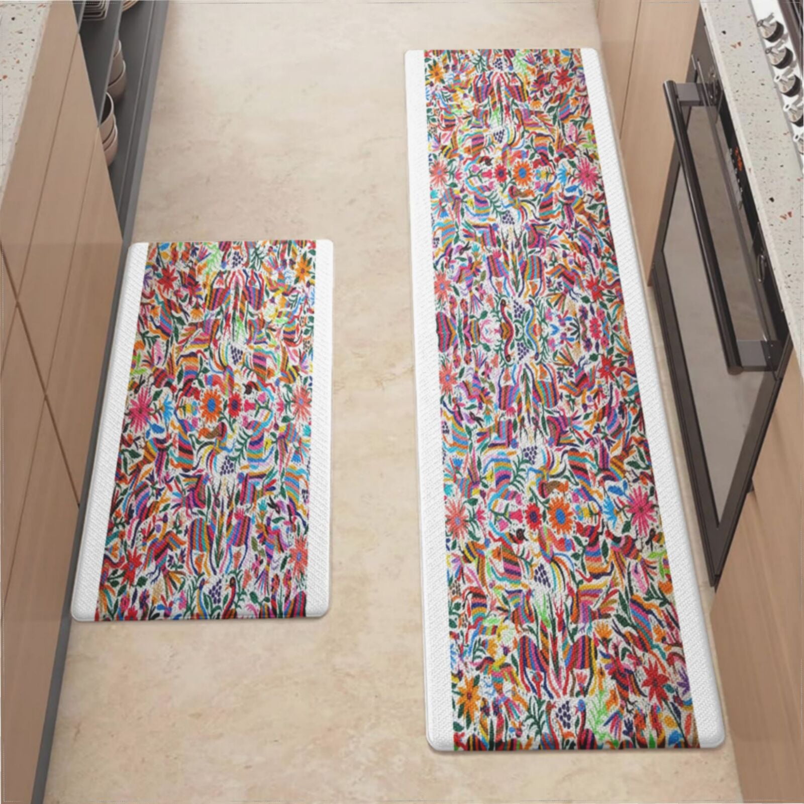 Anti Fatigue Cushioned Kitchen Mats For Floor, Waterproof Non Slip ...