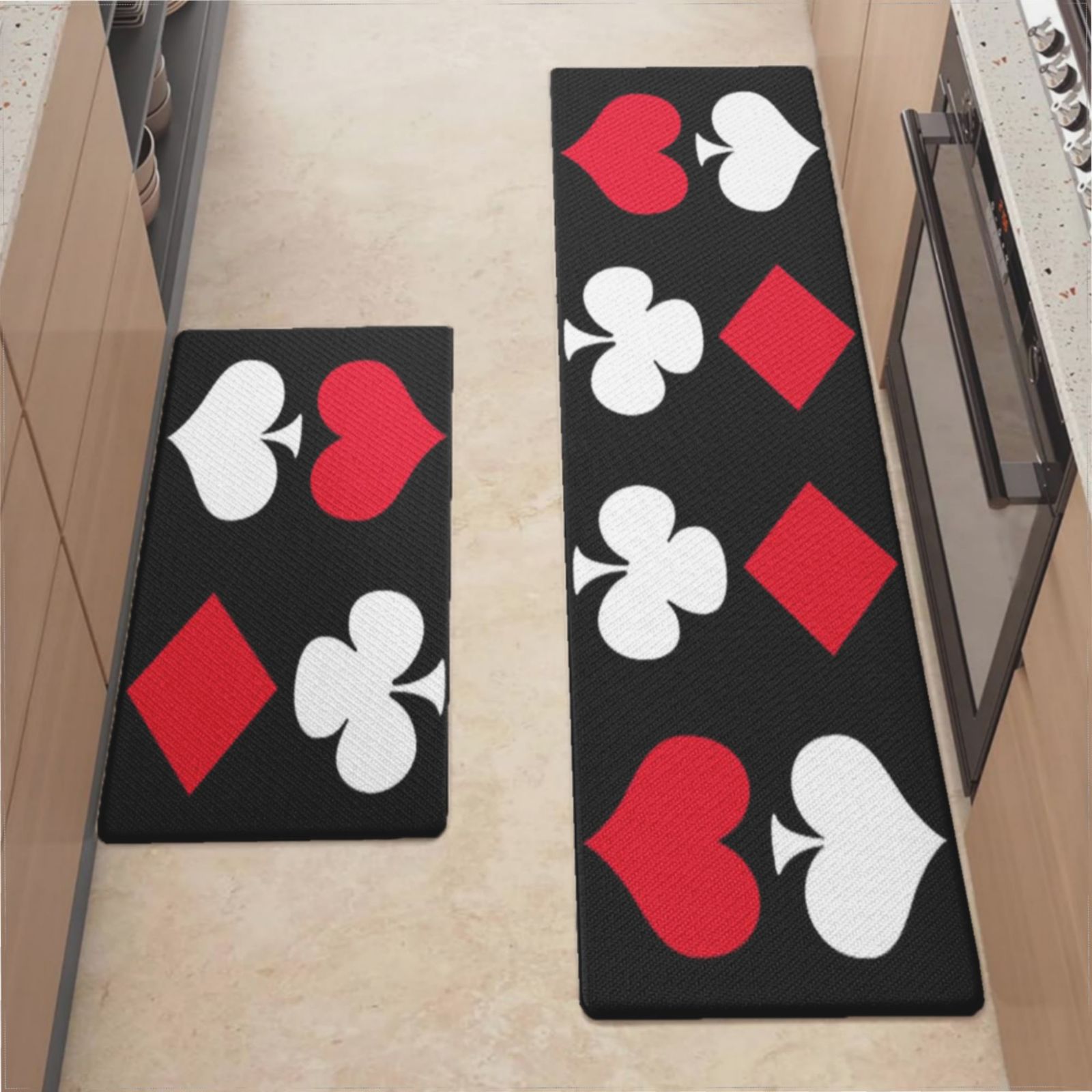 Anti Fatigue Cushioned Kitchen Mats For Floor, Waterproof Non Slip ...