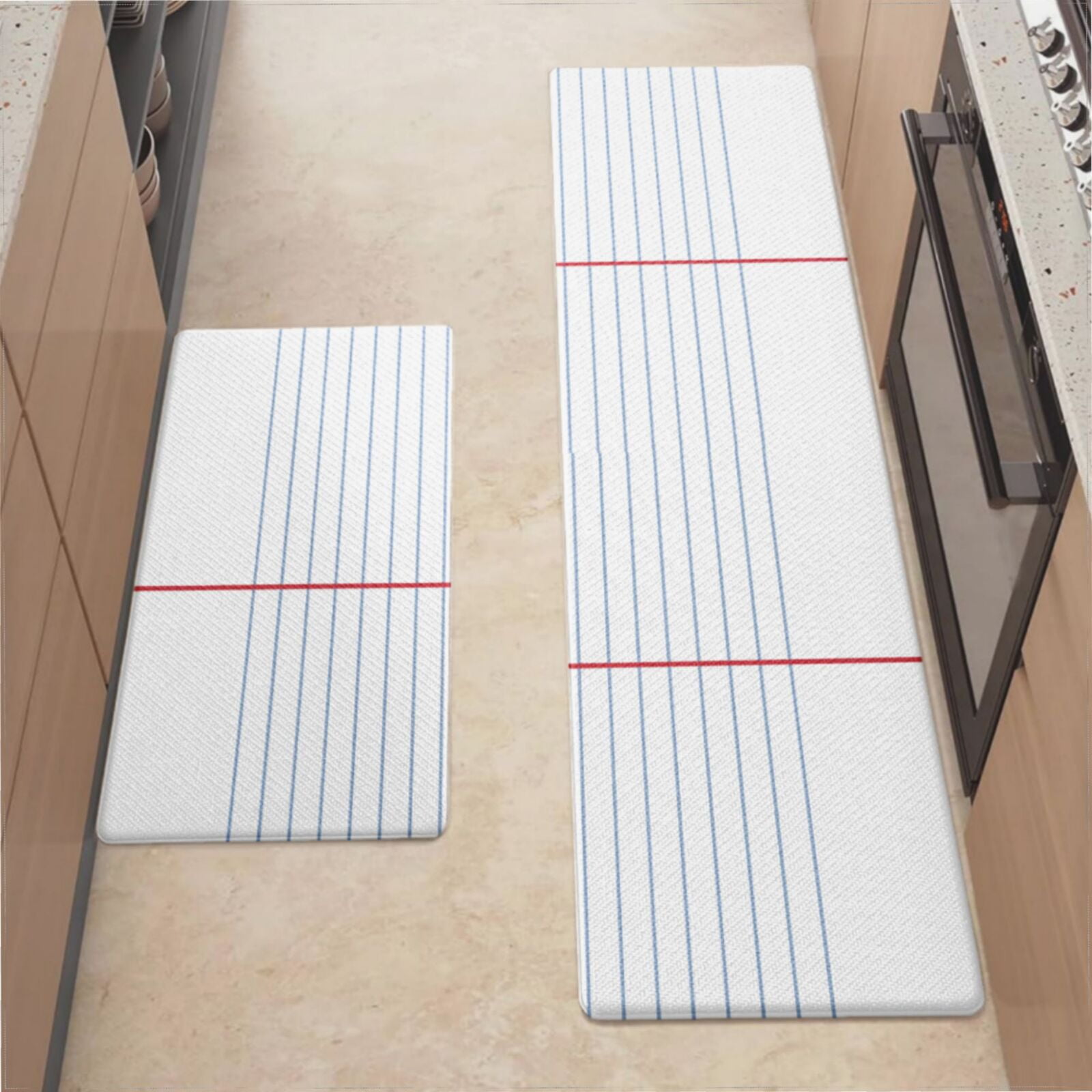 Anti Fatigue Cushioned Kitchen Mats For Floor, Waterproof Non Slip ...