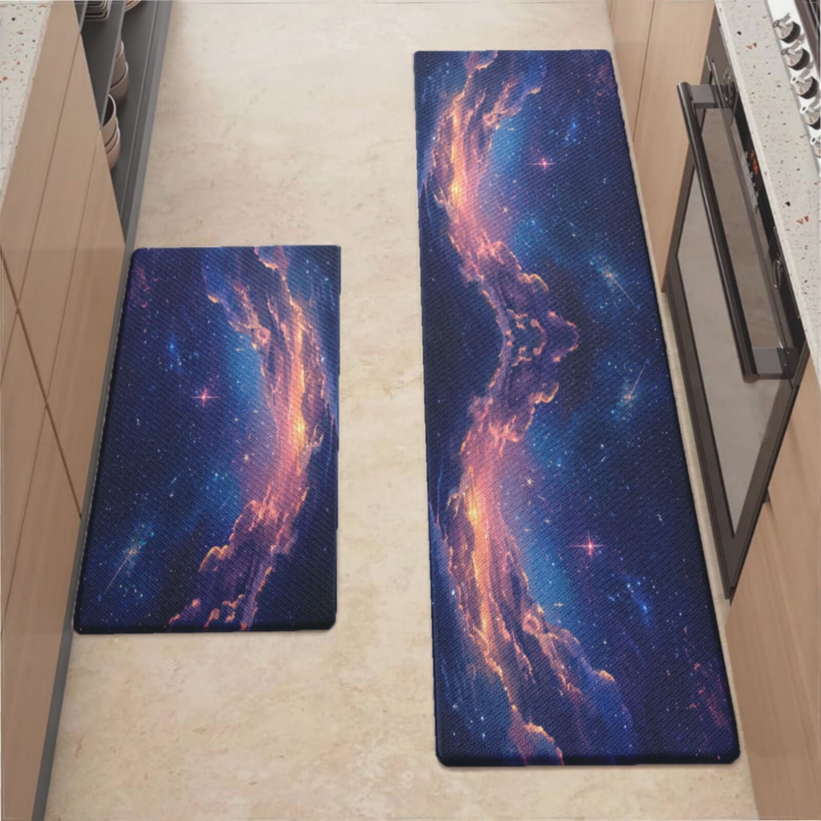 Anti Fatigue Cushioned Kitchen Mats For Floor, Waterproof Non Slip ...
