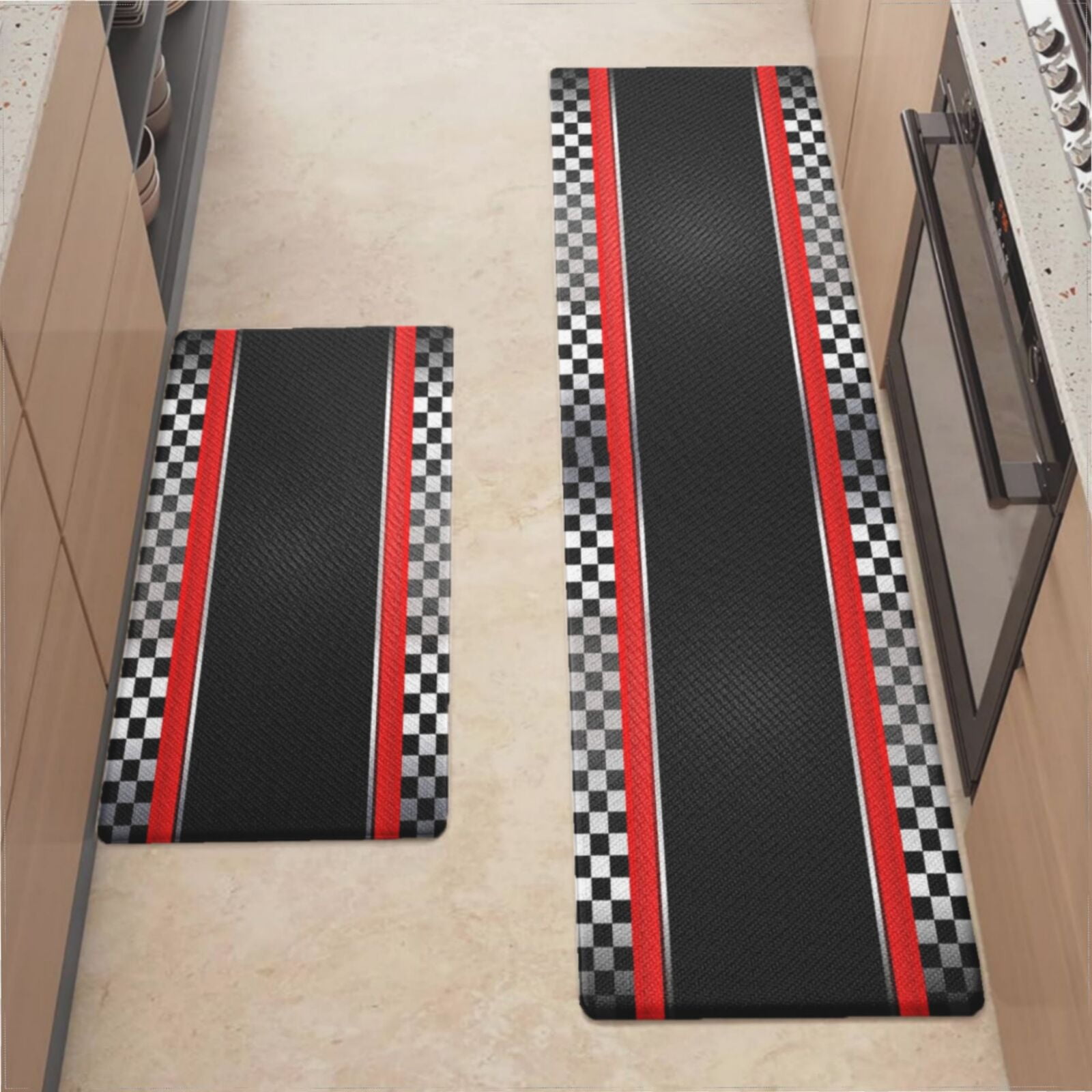 Anti Fatigue Cushioned Kitchen Mats For Floor, Waterproof Non Slip ...