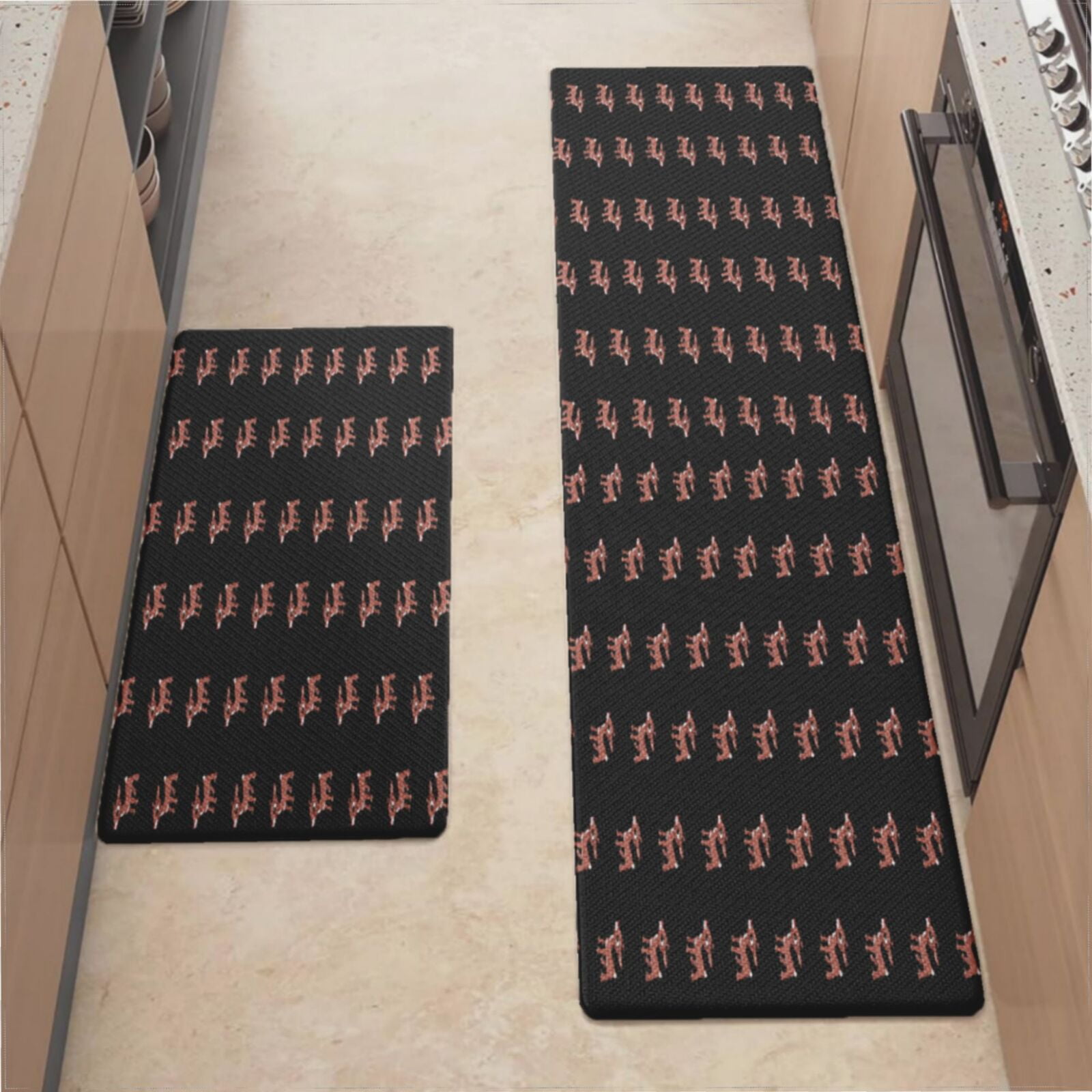 Anti Fatigue Cushioned Kitchen Mats For Floor, Waterproof Non Slip ...