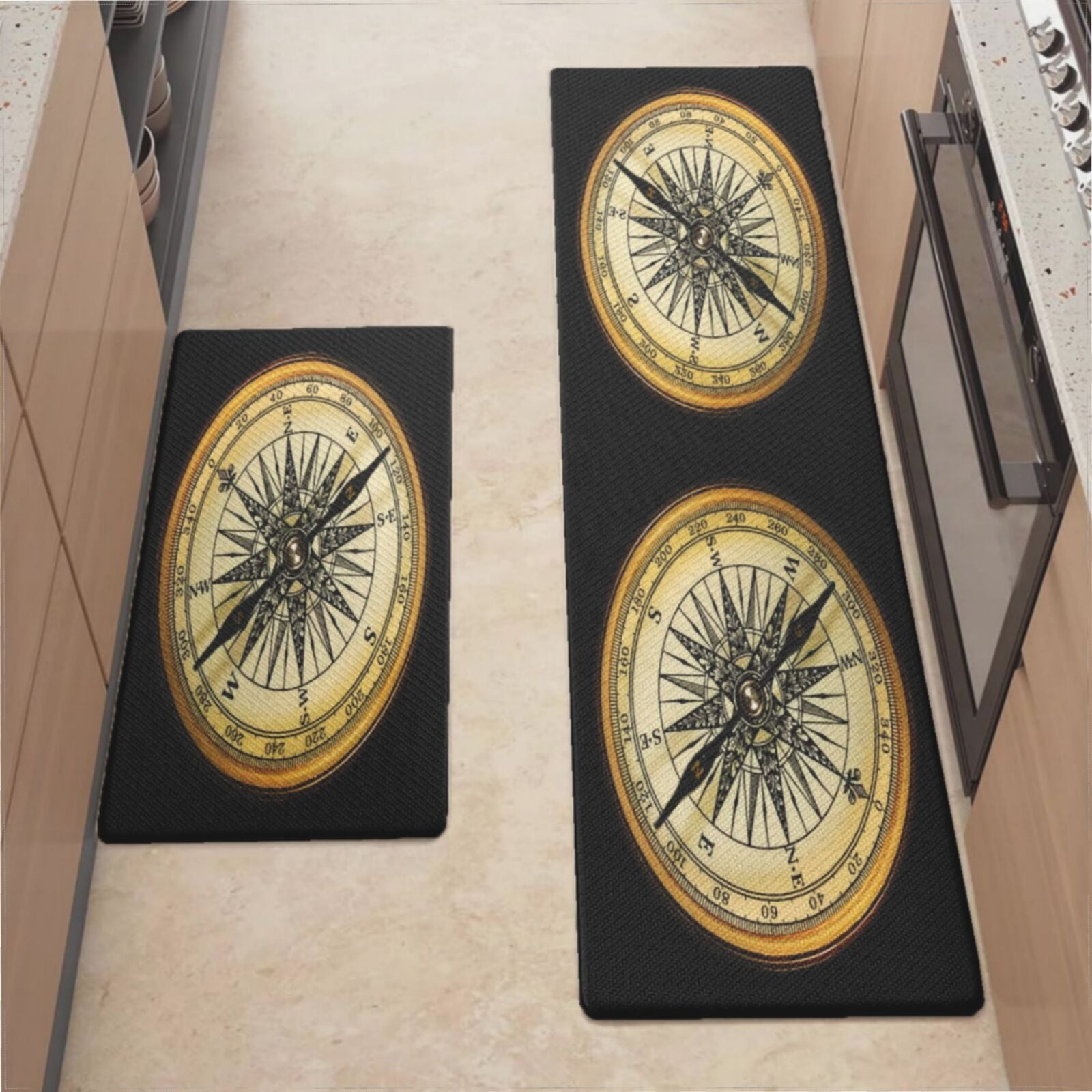 Anti Fatigue Cushioned Kitchen Mats For Floor, Waterproof Non Slip ...