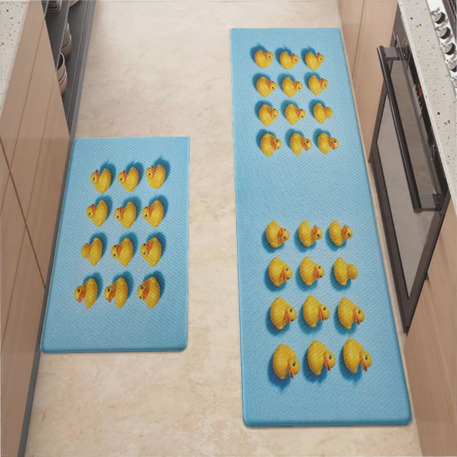 Anti Fatigue Cushioned Kitchen Mats For Floor, Waterproof Non Slip ...