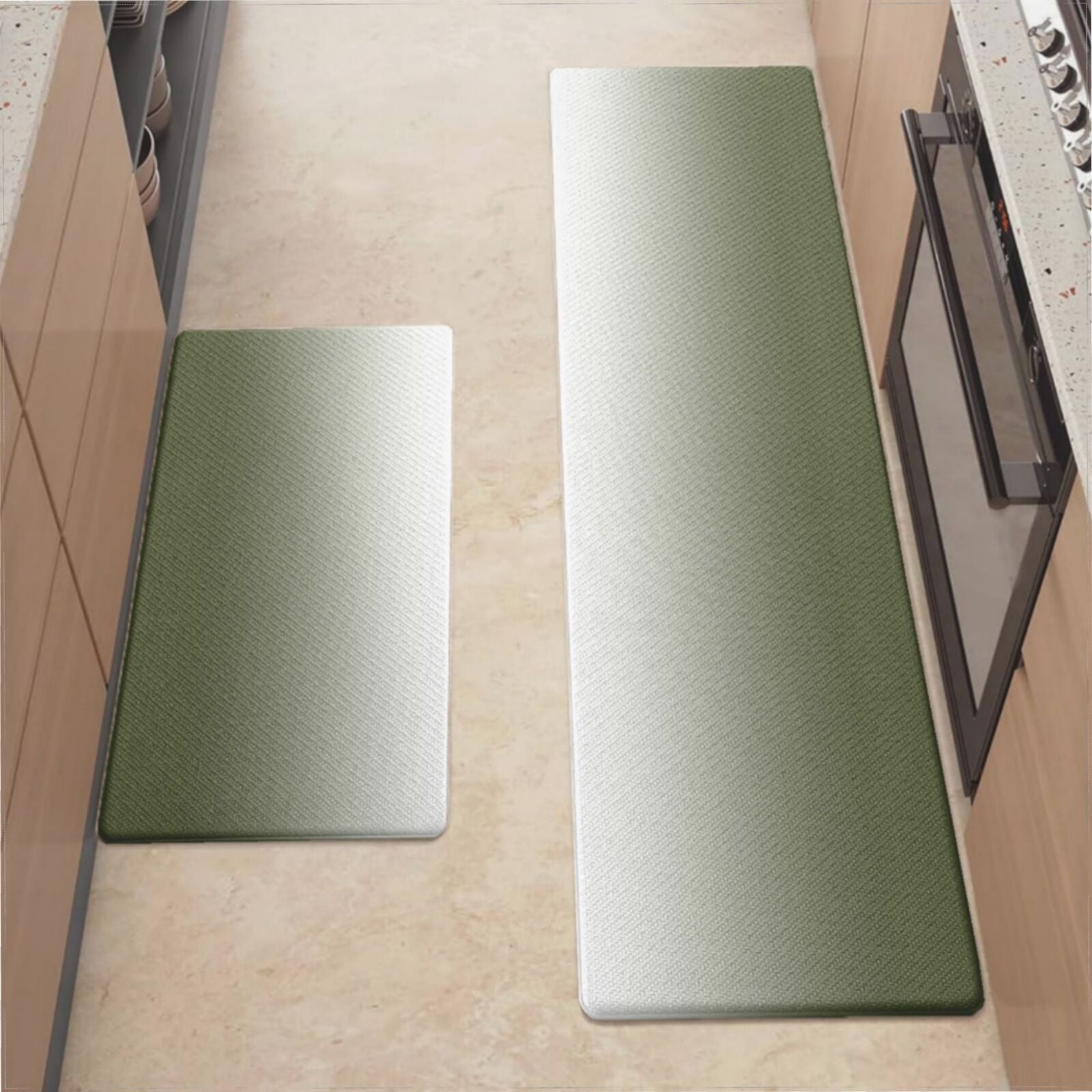 Anti Fatigue Cushioned Kitchen Mats For Floor, Waterproof Non Slip ...