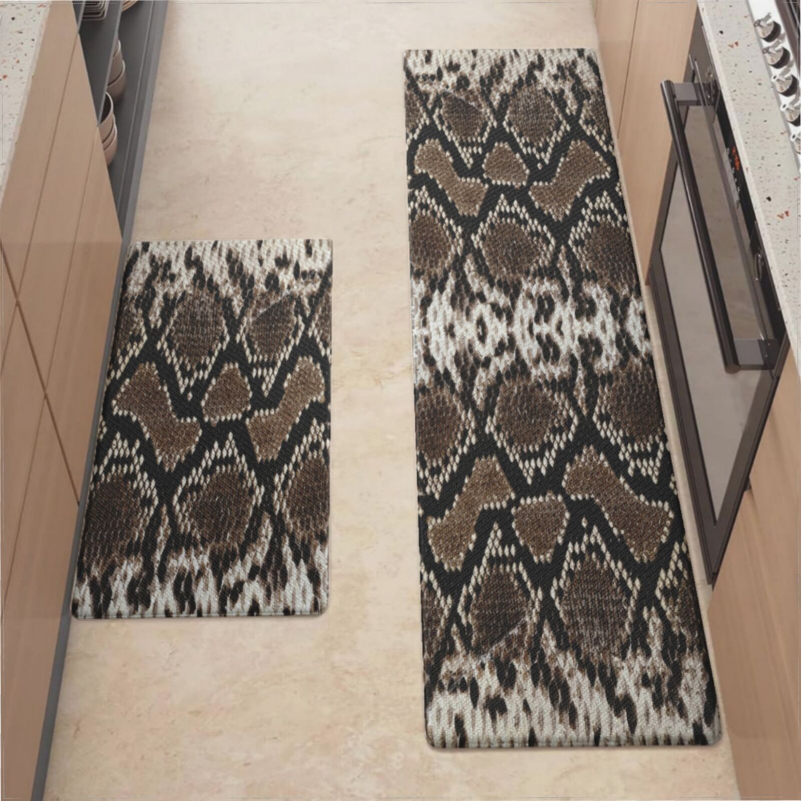 Anti Fatigue Cushioned Kitchen Mats For Floor, Waterproof Non Slip ...