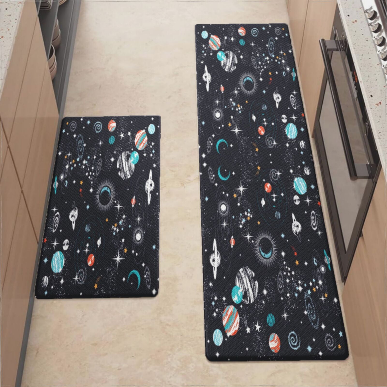 Anti Fatigue Cushioned Kitchen Mats For Floor, Waterproof Non Slip ...