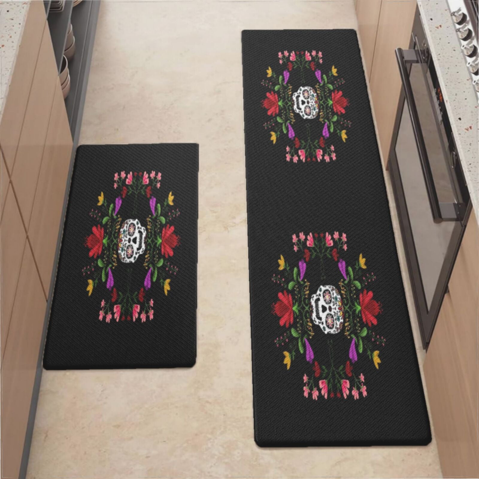 Anti Fatigue Cushioned Kitchen Mats For Floor, Waterproof Non Slip ...