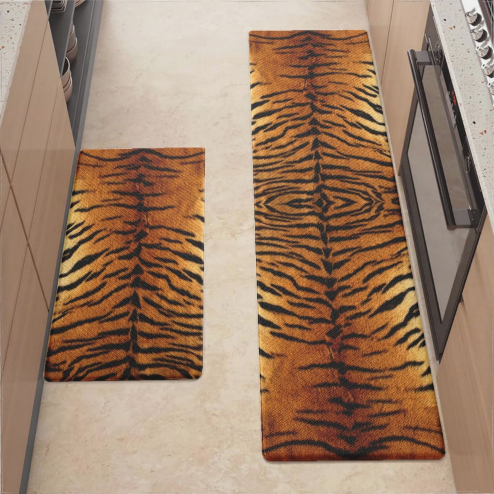 Anti Fatigue Cushioned Kitchen Mats For Floor, Waterproof Non Slip ...