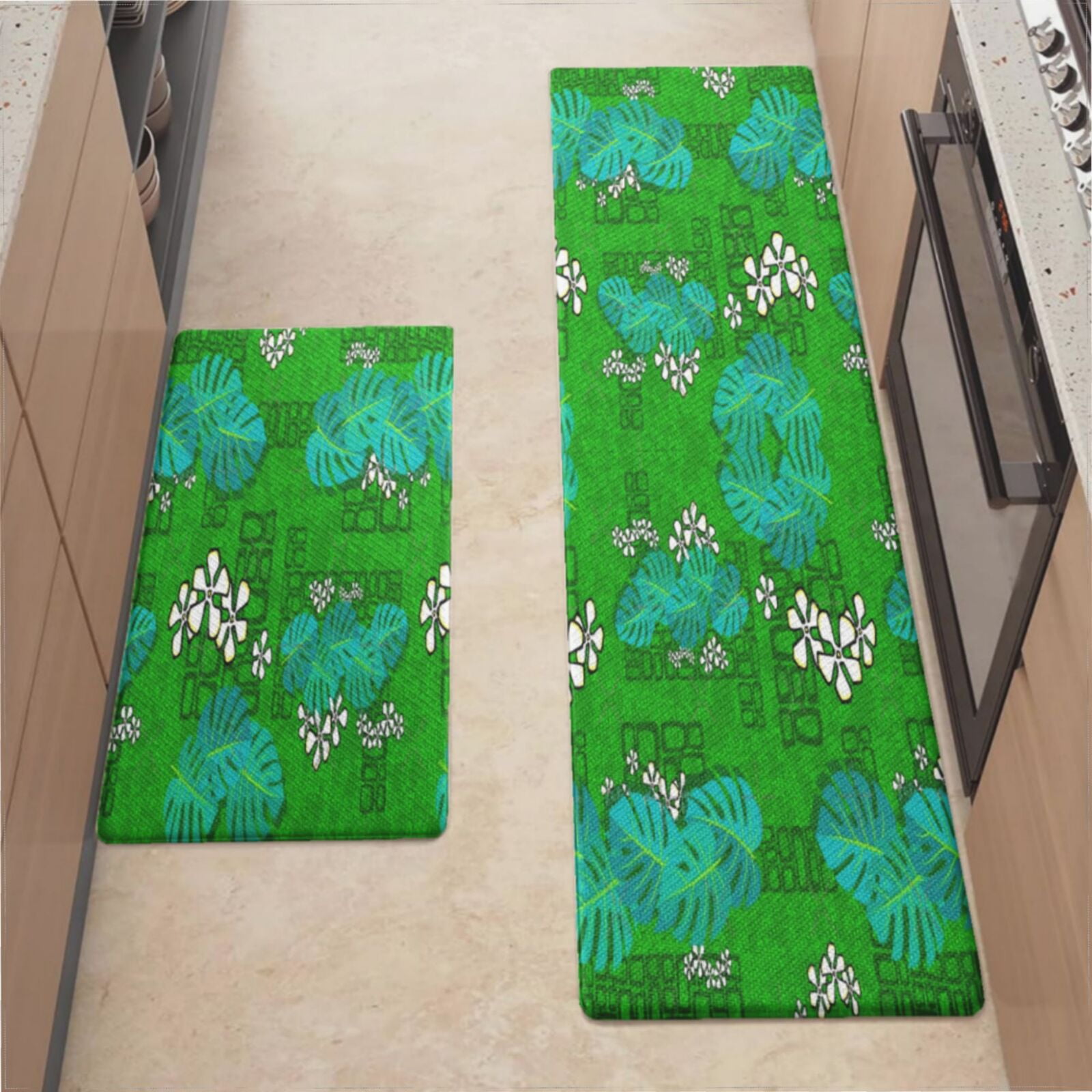 Anti Fatigue Cushioned Kitchen Mats For Floor, Waterproof Non Slip ...