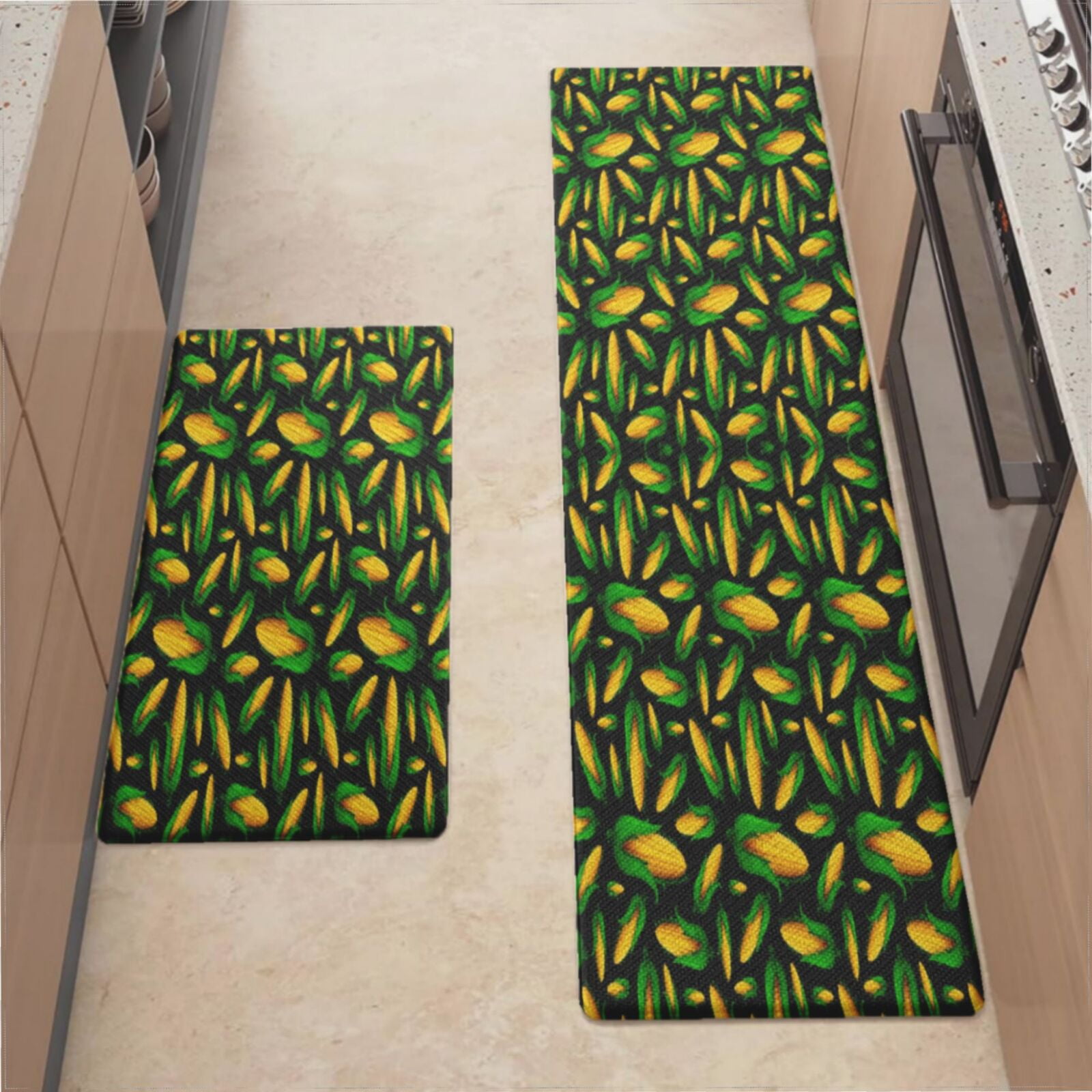 Anti Fatigue Cushioned Kitchen Mats For Floor, Waterproof Non Slip ...
